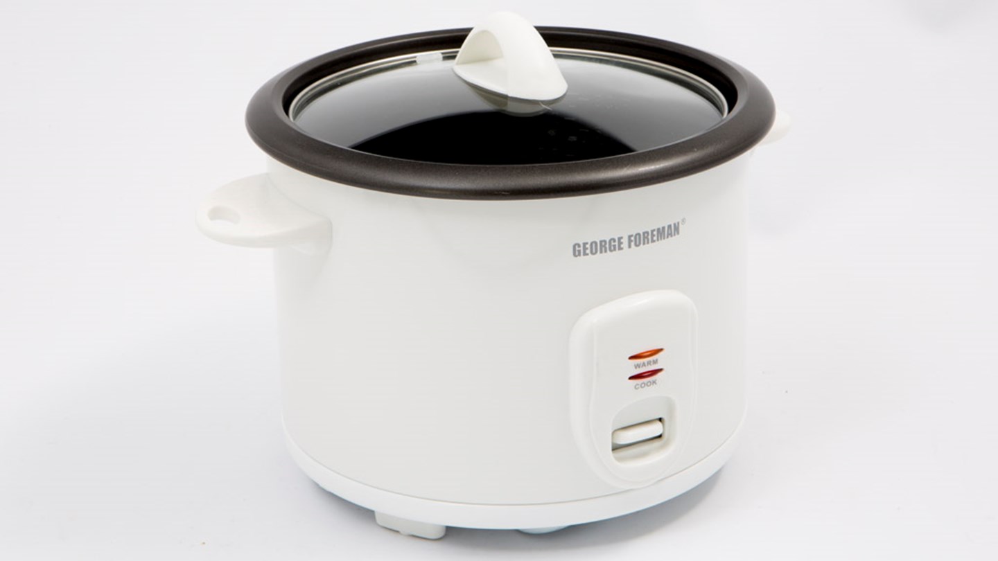 George Foreman GFRC8 8 Cup Rice Cooker Review | Rice cooker | CHOICE