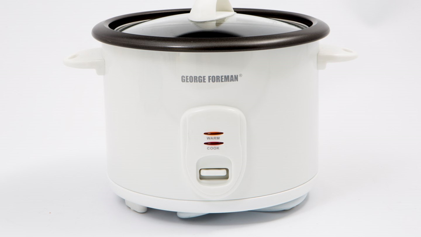 George Foreman GFRC8 8 Cup Rice Cooker Review | Rice cooker | CHOICE