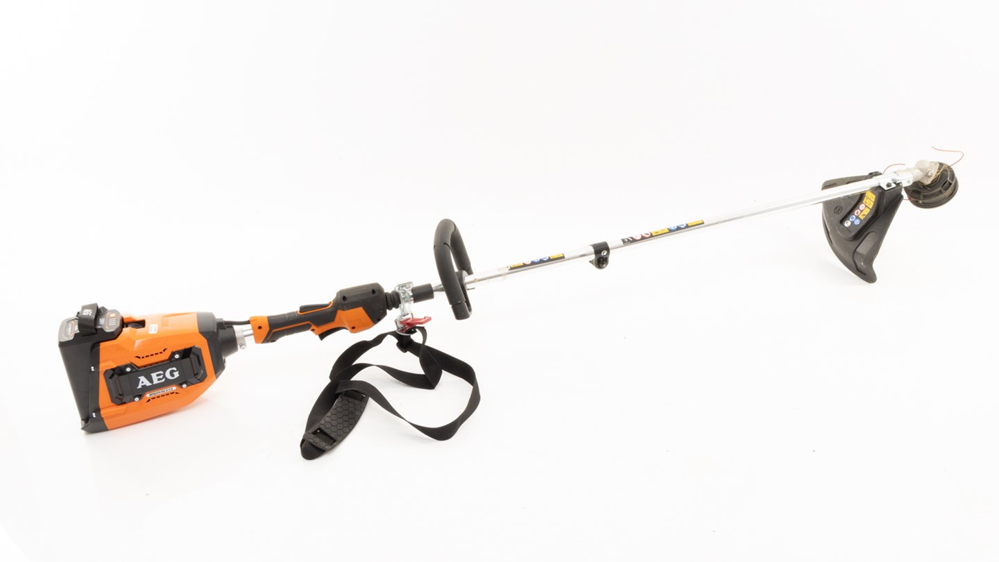 AEG 58V Brushless 43cm Line Trimmer 8.0Ah Ultimate HD Kit (A58LTR18U ...