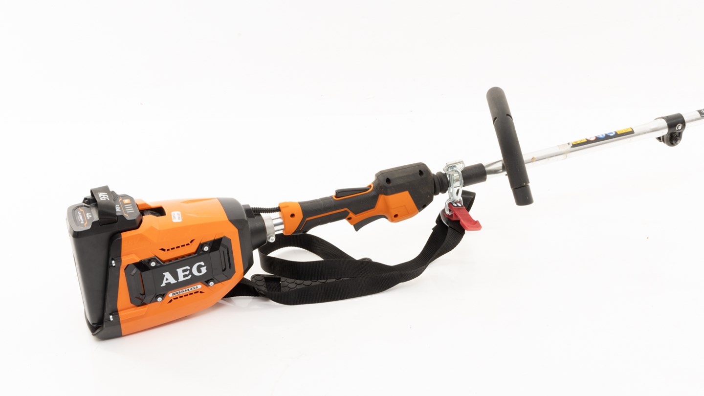 AEG 58V Brushless 43cm Line Trimmer 8.0Ah Ultimate HD Kit (A58LTR18U ...