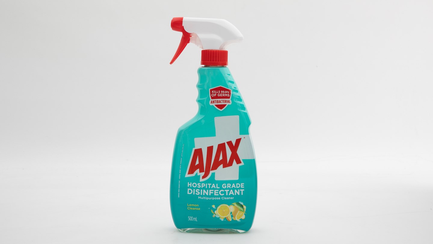 Ajax Spray n' Wipe Multi-Purpose Review | Multipurpose cleaner | CHOICE
