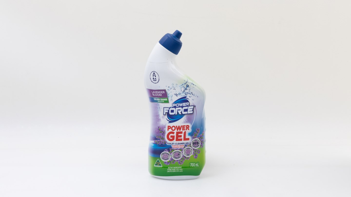 Aldi Power Force Bright & Clean Oxy Toilet Cleaner Bleach Gel Review ...