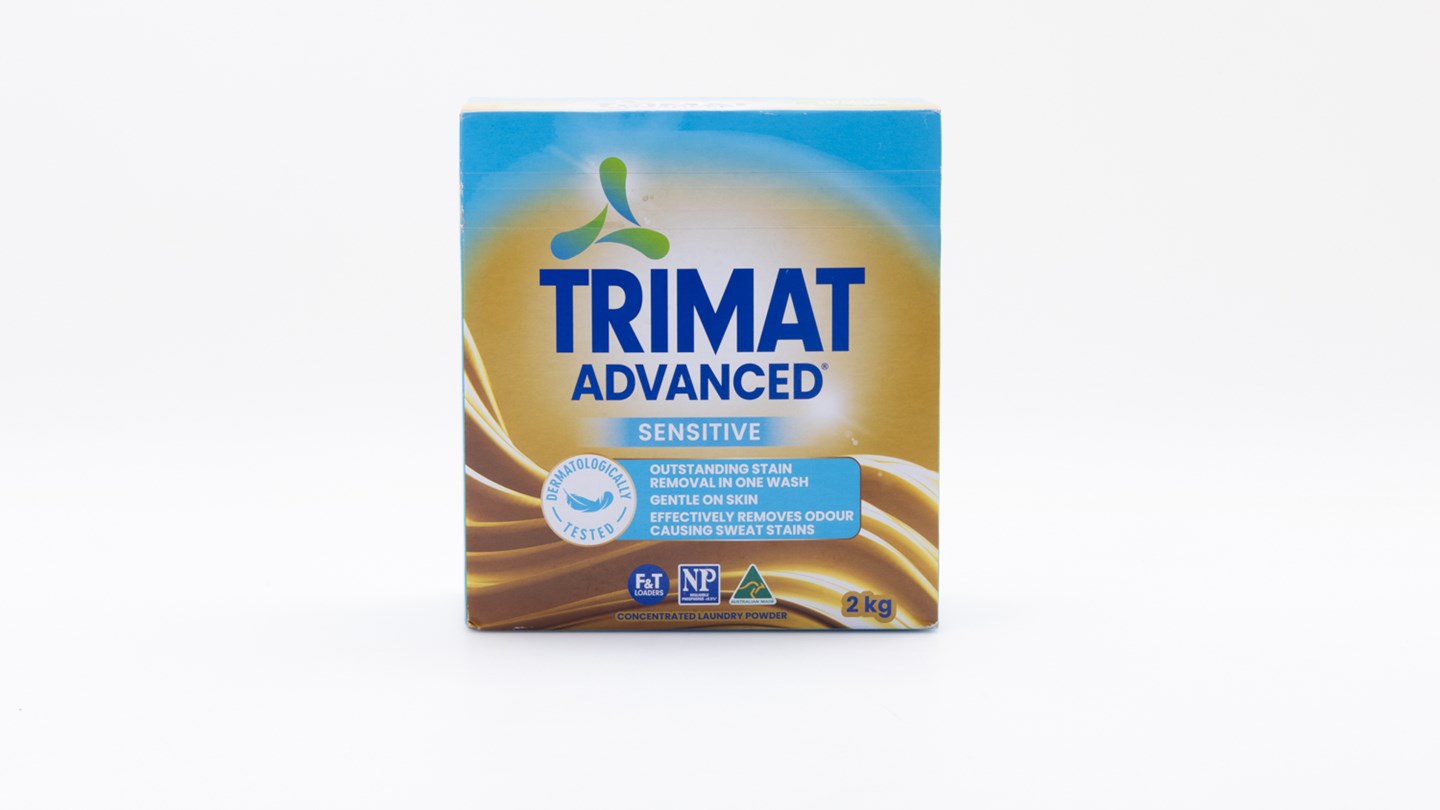 Aldi Trimat Advanced Sensitive Concentrated Laundry Powder Top Loader ...