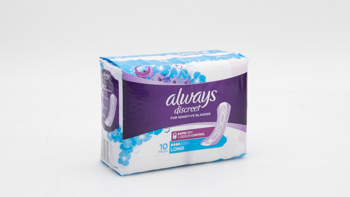 Always Discreet Normal Pads Review | Incontinence pad | CHOICE
