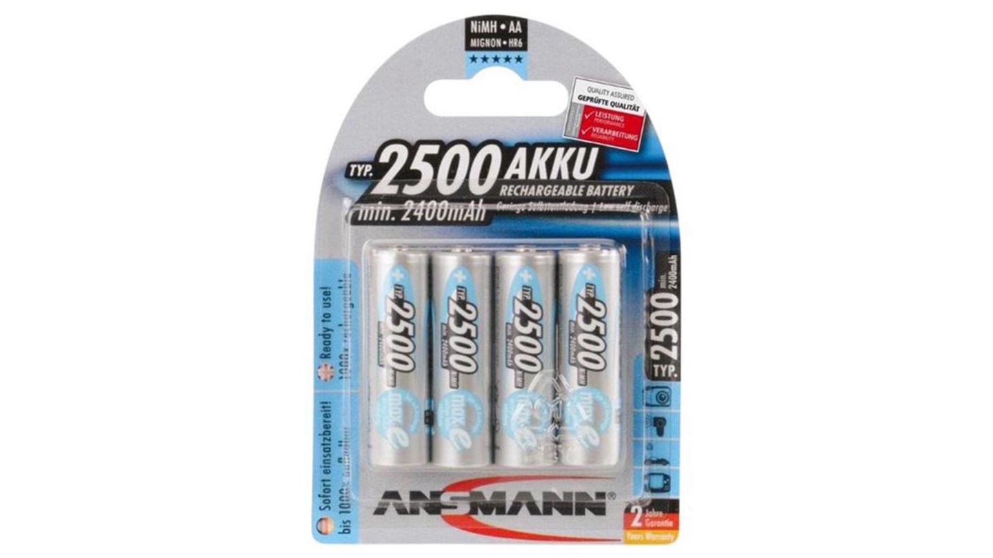 Ansmann Max 2500mAh AA Review | Rechargeable battery | CHOICE
