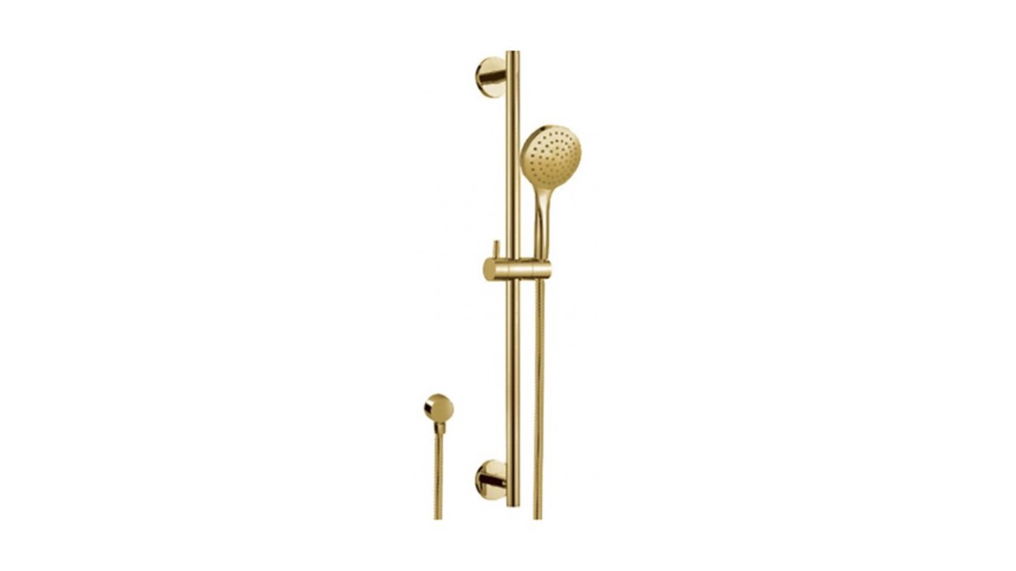 Arcisan Slide Rail Shower Set Brushed Brass AR02210.BB Review ...