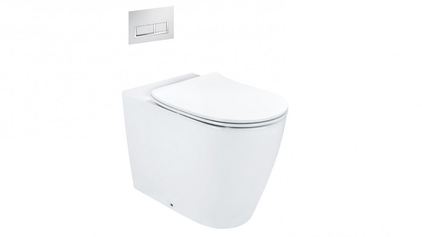 Arcisan Synergii Wall Hung Pan with In Wall Cistern and Xoni White ...