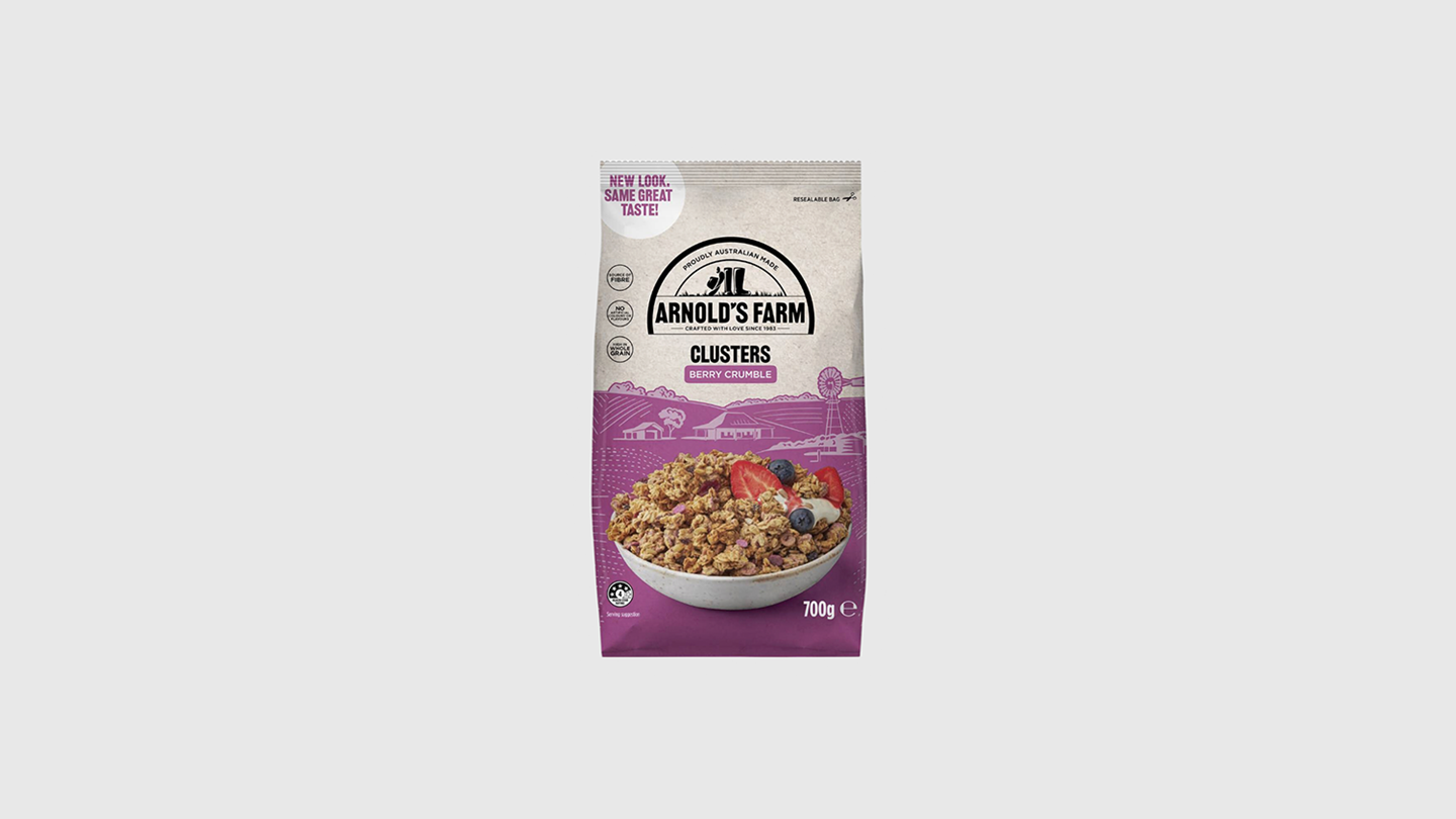 Arnold's Farm Berry Crumble Clusters Review | Breakfast cereals ...