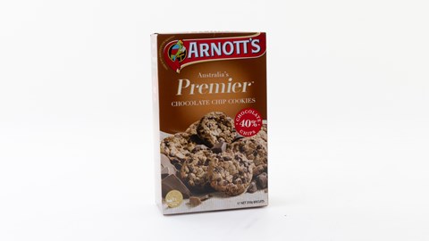 Arnott's Australia's Premier Chocolate Chip Cookies 40% Chocolate Chip ...