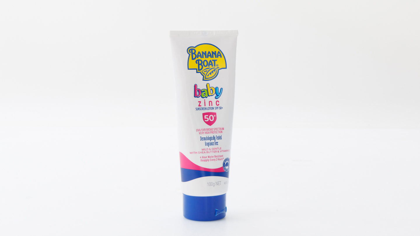 Banana Boat Baby Zinc Sunscreen Lotion SPF 50+ 100g Review | Sunscreen ...