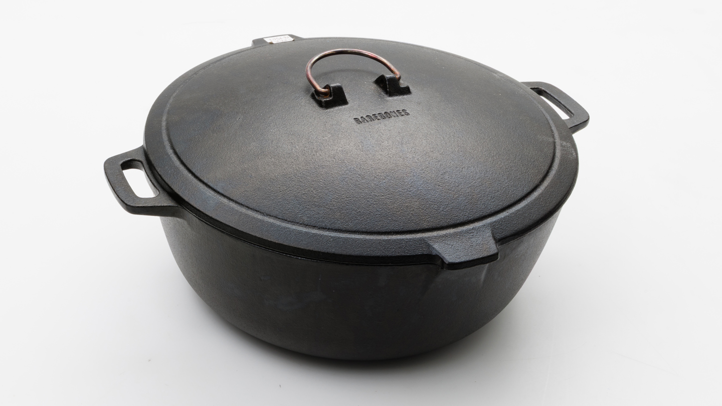 Barebones Enamel Lined Cast Iron Crock Pot Review | Casserole dish and ...