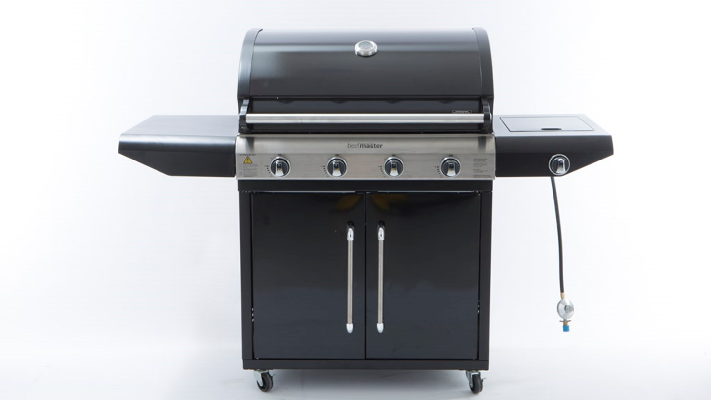 Beefmaster 4 Burner On Cart With Side Burner BR4CSM Review | BBQ | CHOICE