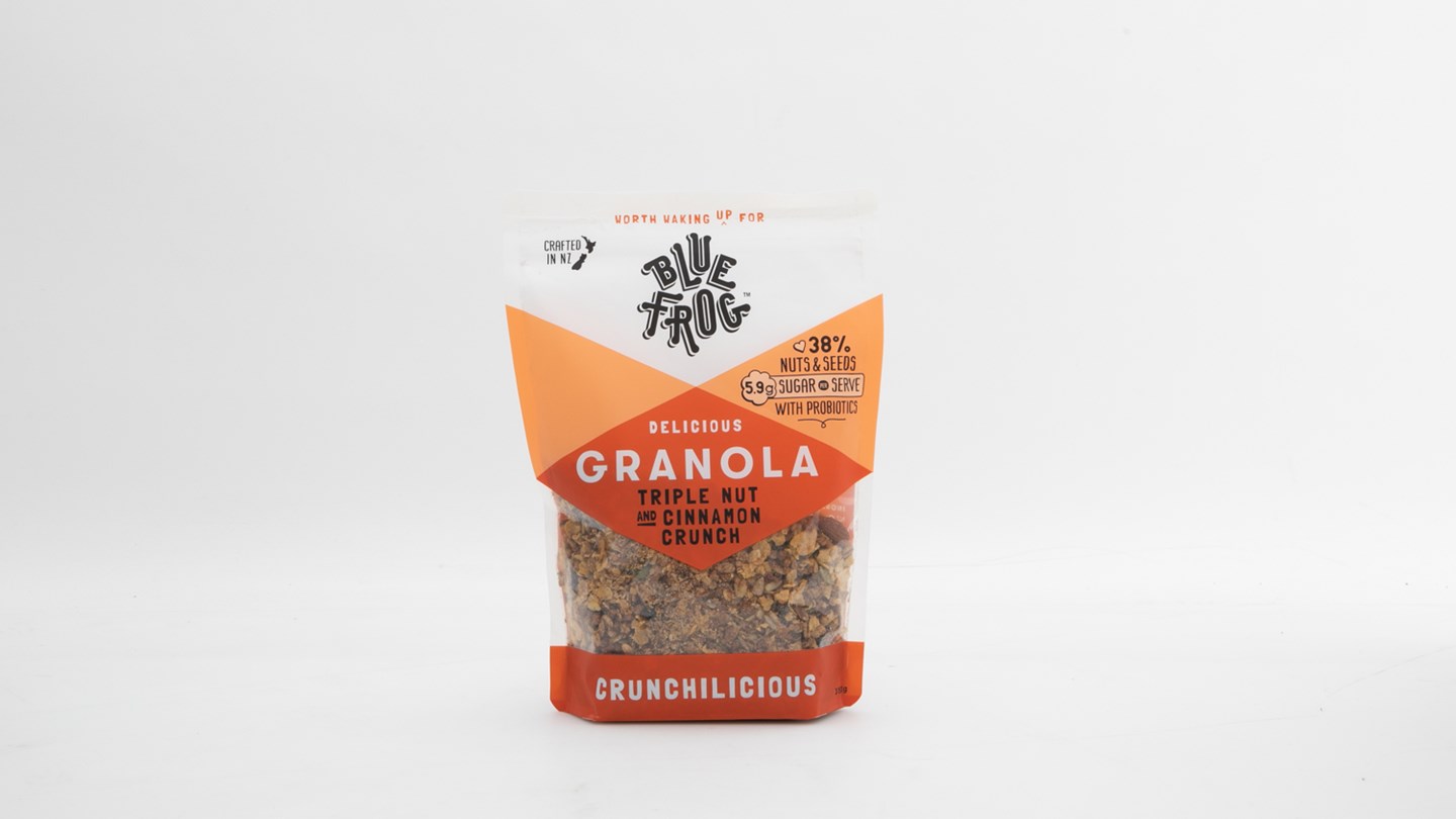 Blue Frog Raspberry, Vanilla and Chia Granola Review | Breakfast ...