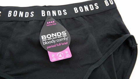Bonds Bloody Comfy Period Full Brief (heavy) Review | Period underwear ...