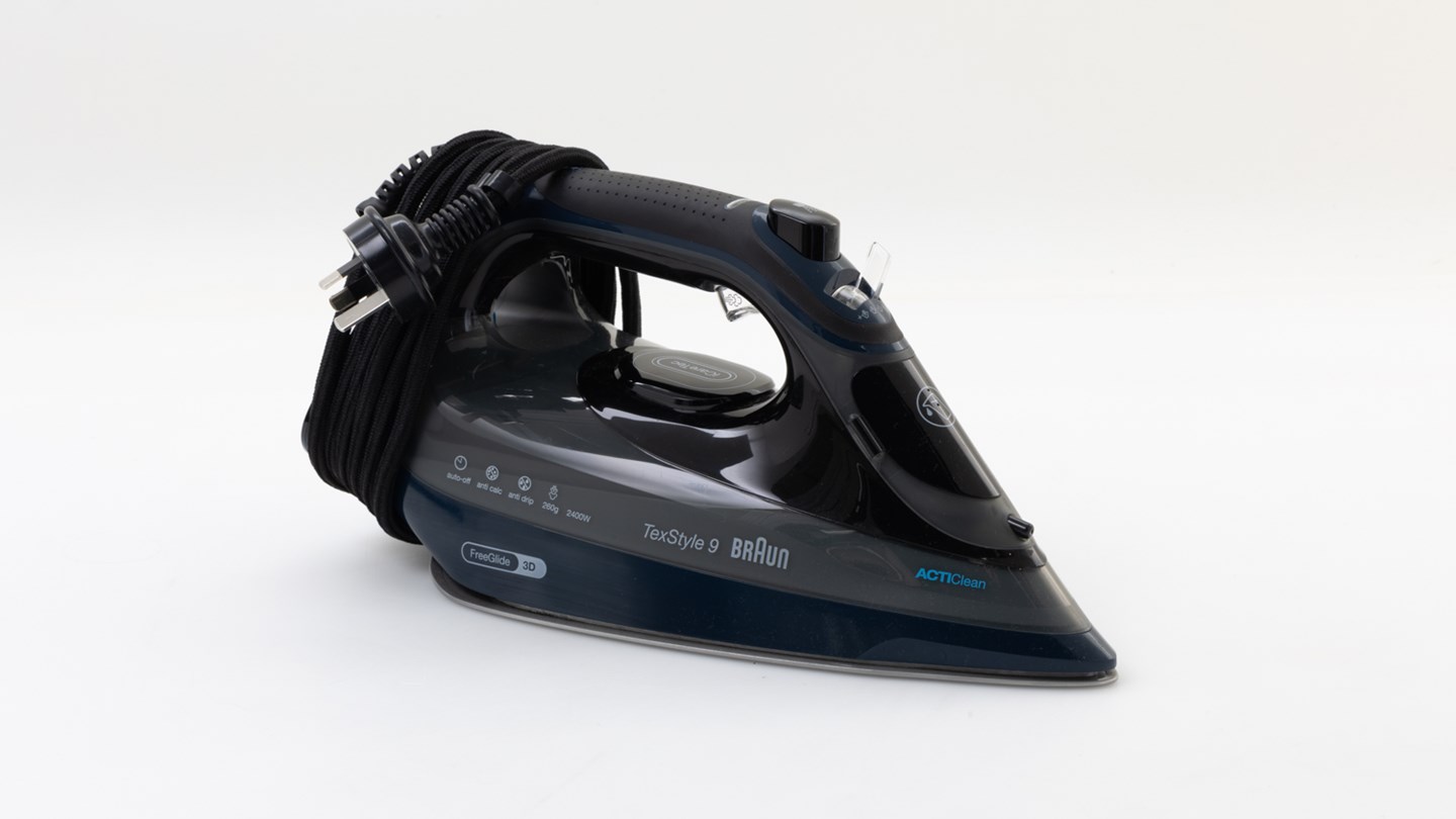 Braun TexStyle 9 SI 9684 Review | Steam iron | CHOICE