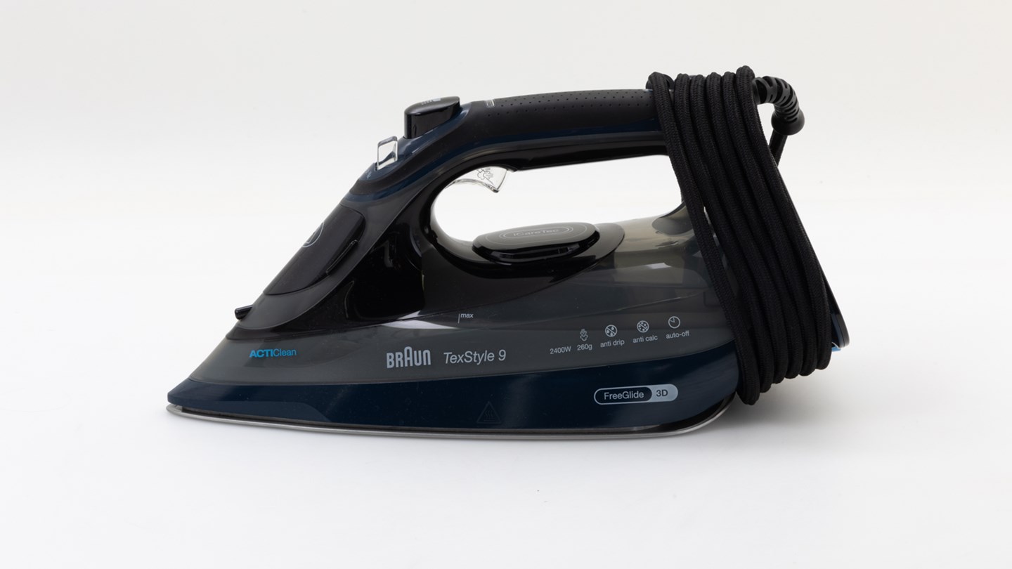 Braun TexStyle 9 SI 9684 Review | Steam iron | CHOICE