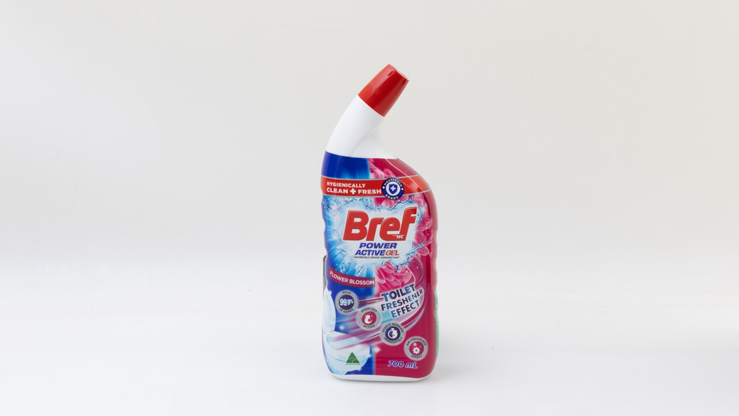 Bref Power Active Gel Toilet Freshener Effect Review | Toilet cleaner ...