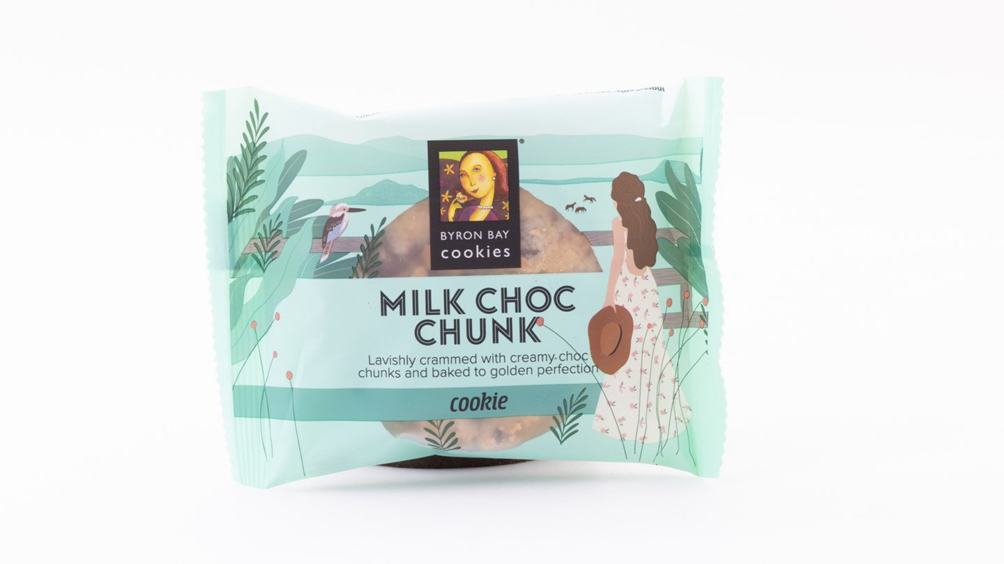 Byron Bay Milk Choc Chunk Cookies Review | Chocolate chip cookie | CHOICE