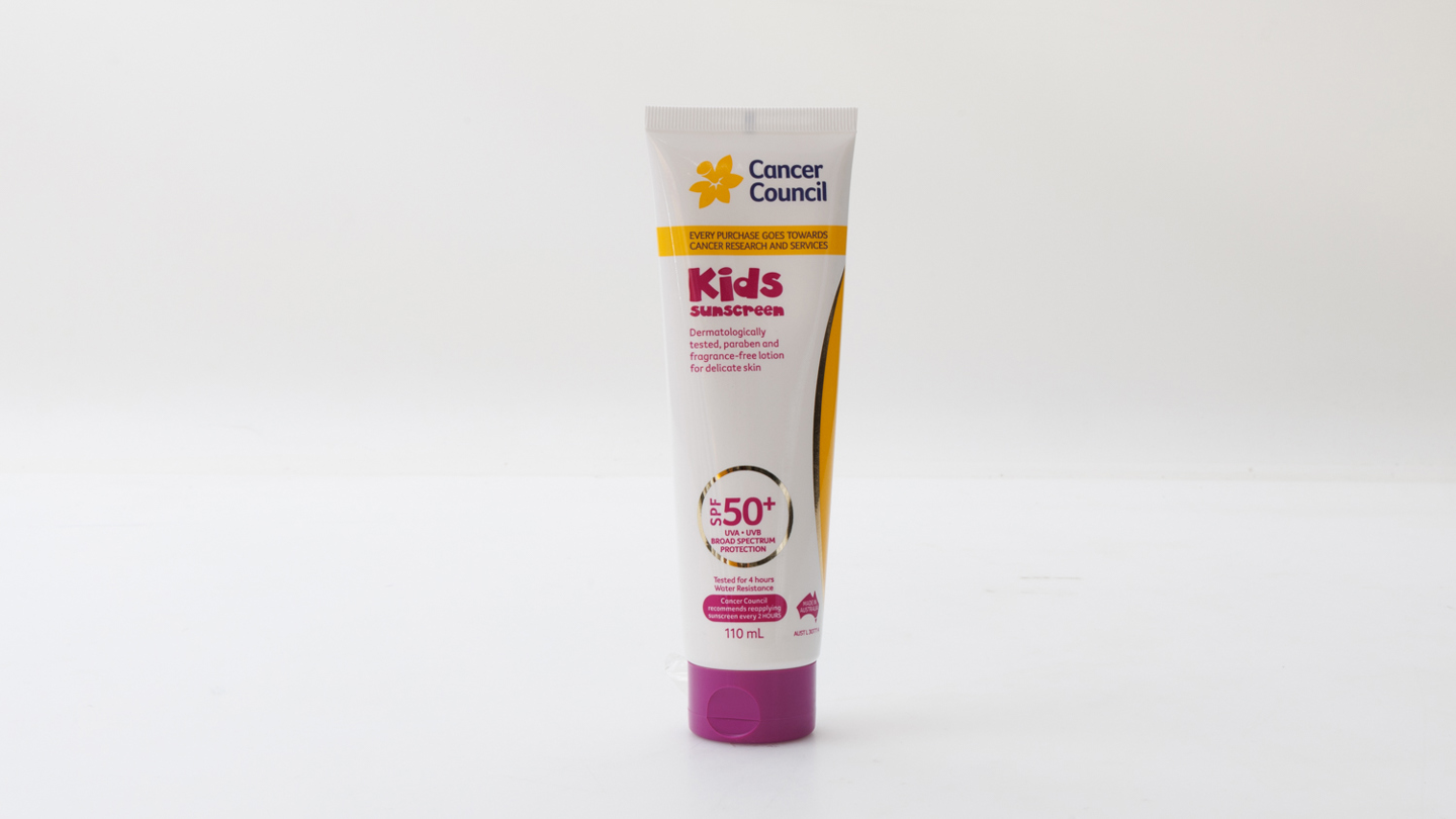 Cancer Council Kids Sunscreen 50+ 110ml Review | Sunscreen | CHOICE