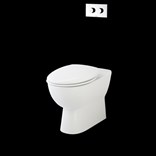 Caroma White Cosmo Sovereign Care Toilet Suite - S Trap Review | Toilet ...