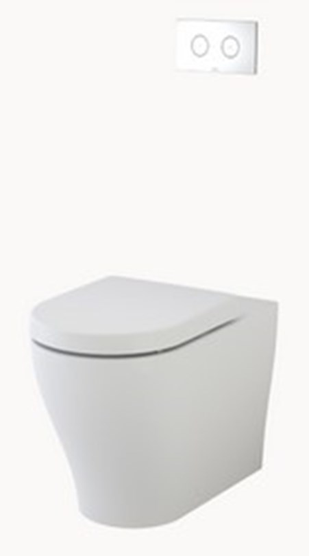 American Standard Heron Hygiene Rim Back Inlet Close Coupled Back to ...