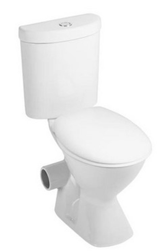 American Standard Cygnet Round Hygiene Rimless Close Coupled Back To ...