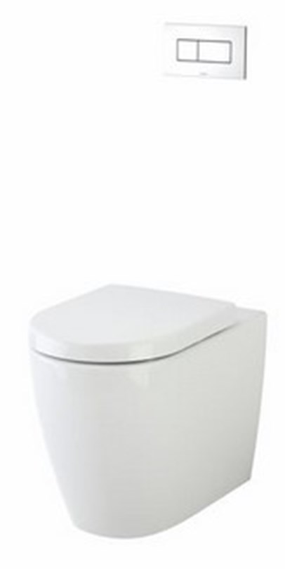 Caroma Leda Wall Faced Suite with Pedigree II Standard Seat Review ...