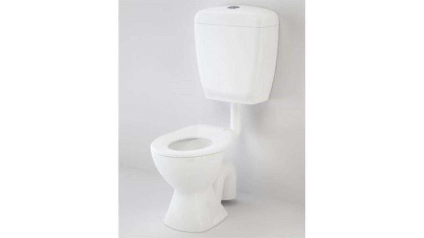 Caroma White Cosmo Sovereign Care Toilet Suite - S Trap Review | Toilet ...
