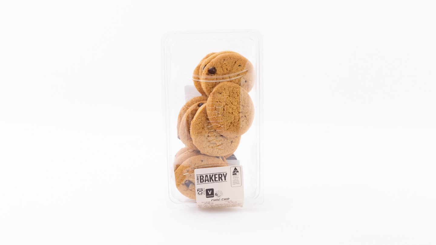 Coles (Bakery) Choc Chip Cookies Review | Chocolate chip cookie | CHOICE
