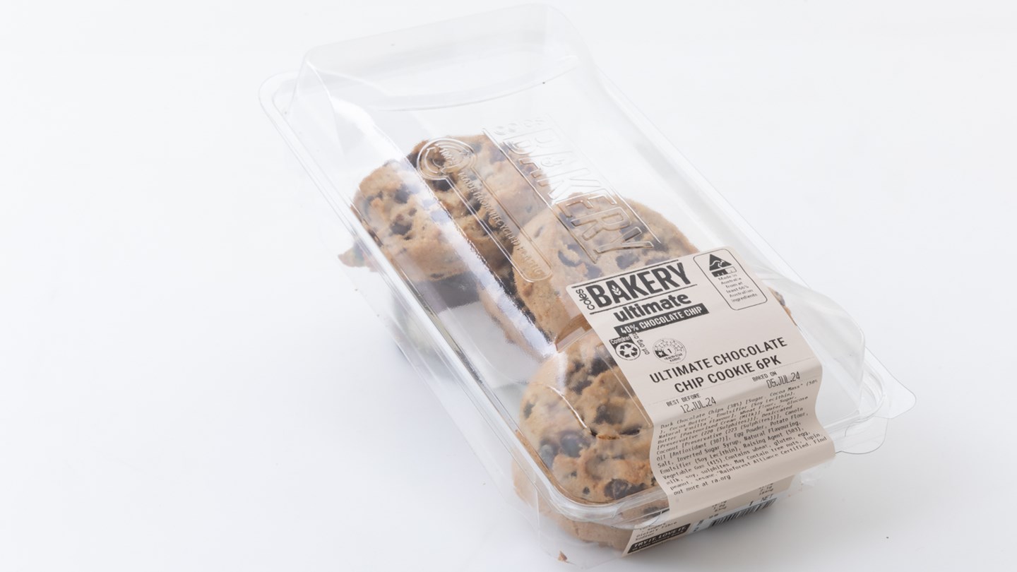 Coles (Bakery) Ultimate Chocolate Chip Cookie 40% Chocolate Chip Review ...