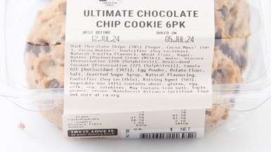 Coles (Bakery) Ultimate Chocolate Chip Cookie 40% Chocolate Chip Review ...