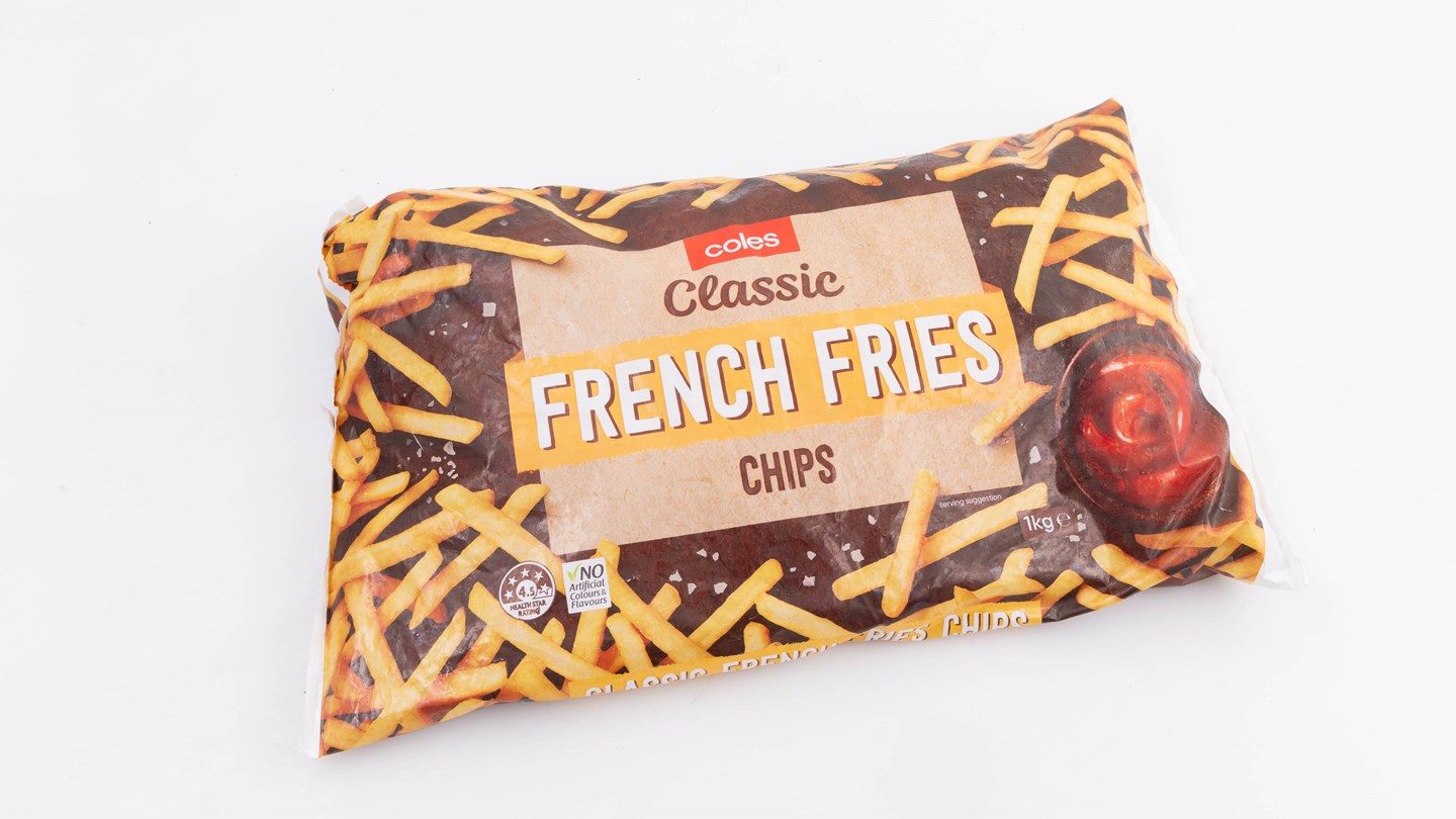 Coles Classic French Fries Chips Review | Frozen chip | CHOICE