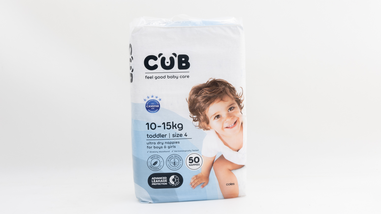 Coles CUB Toddler Size 4 Review Disposable Nappy CHOICE Coles CUB Toddler Size 4 Review Disposable Nappy CHOICE