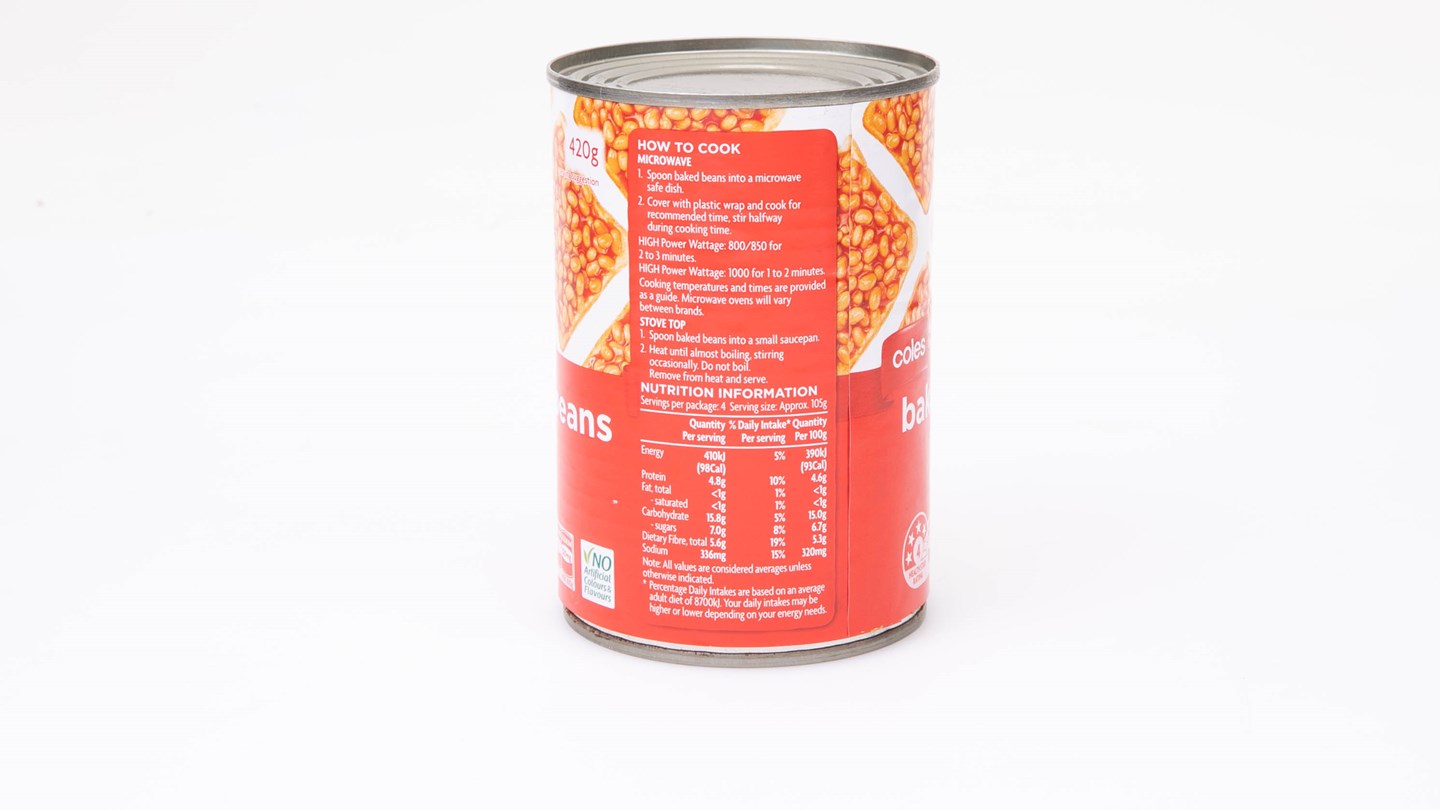 Coles Smart Buy Baked Beans Review | Baked beans | CHOICE
