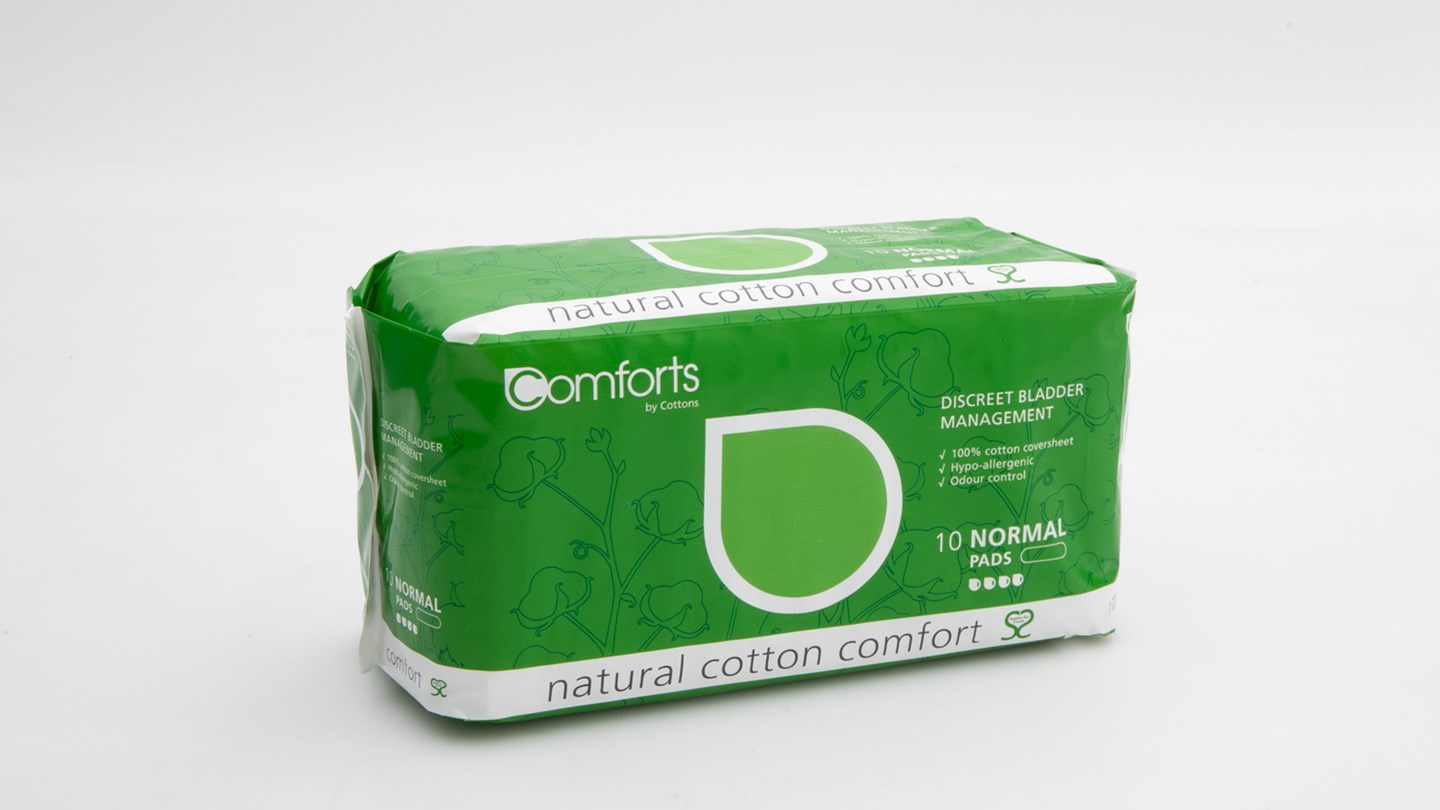 Comforts by Cottons Normal Pads Review | Incontinence pad | CHOICE