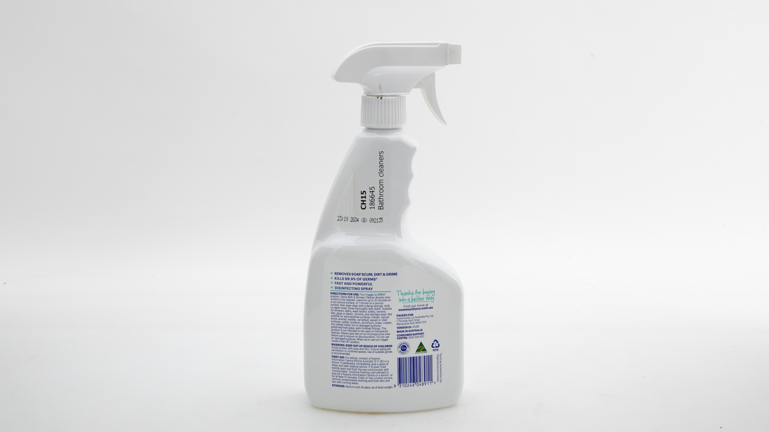 Community Co Clean Freak Bath & Shower Cleaner Review | Bathroom ...