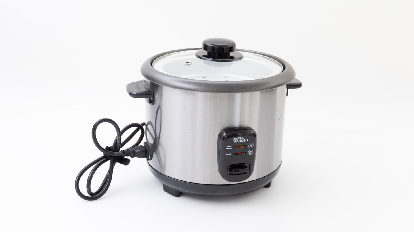 Davis & Waddell 2 in 1 Electric 8 Cup Rice Cooker & Steamer DES0487 ...