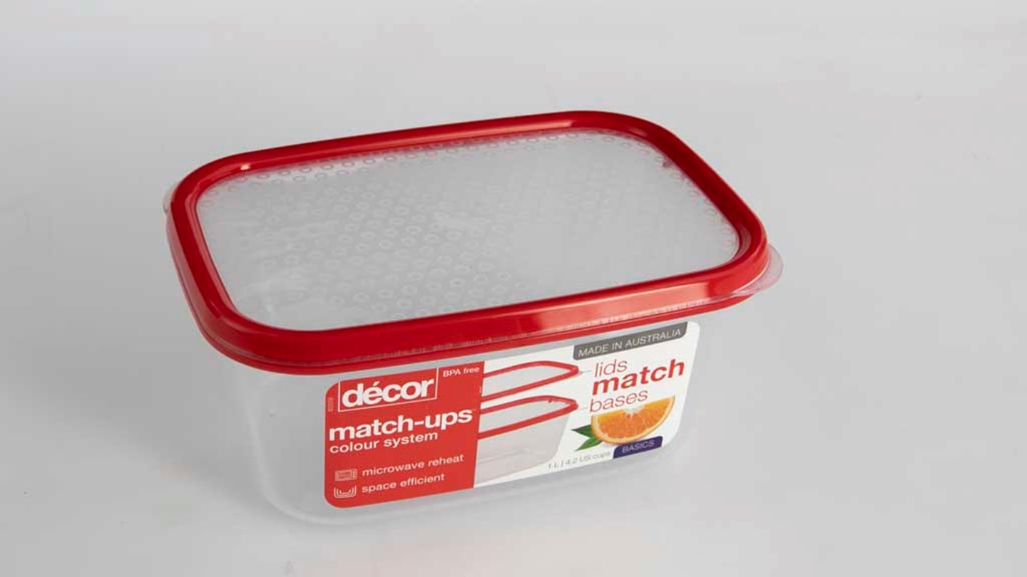 Décor Microsafe Oblong Set of 3 124550 Review | Plastic food container ...