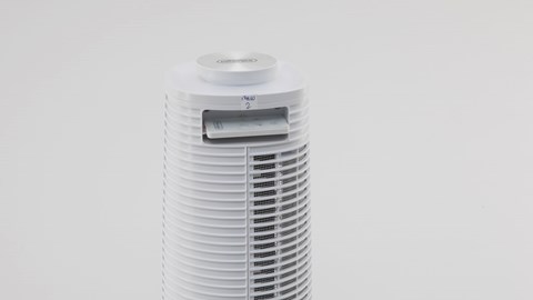 DeLonghi Dual Oscillation Tower Fan DETF122.WH Review | Pedestal and ...