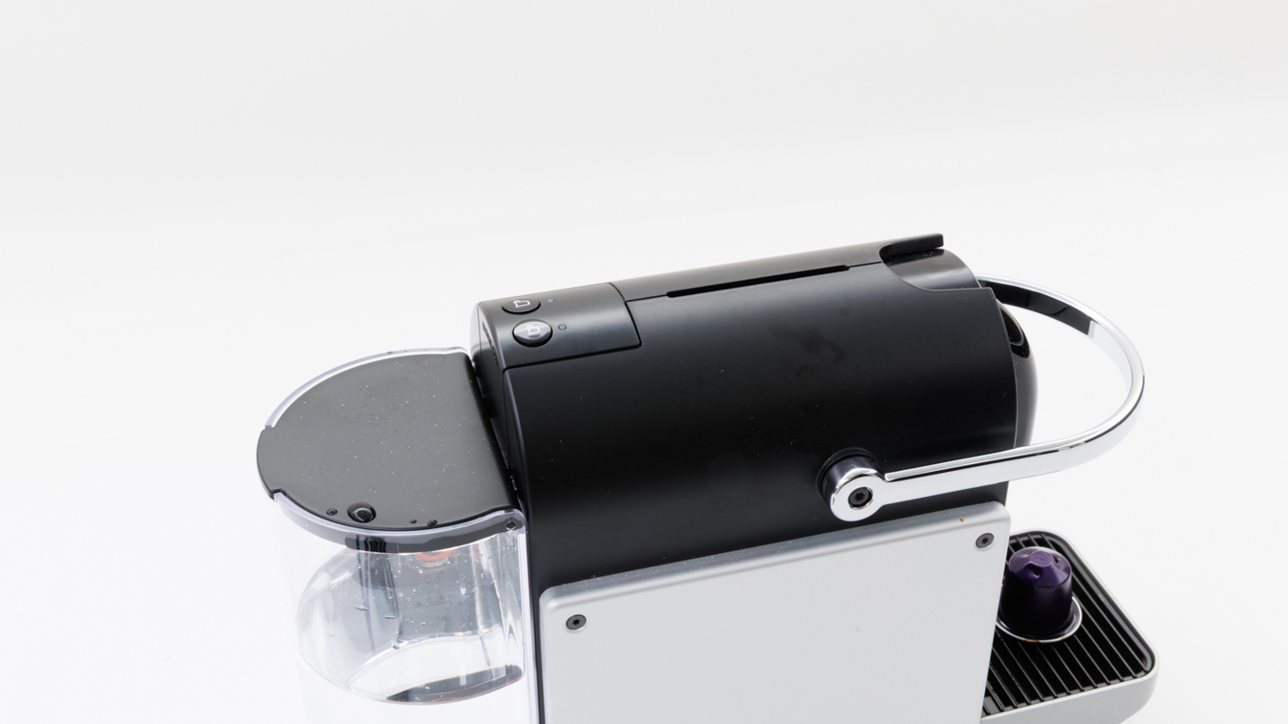 DeLonghi Nespresso Pixie Capsule Coffee Machine with Aeroccino (EN127 ...