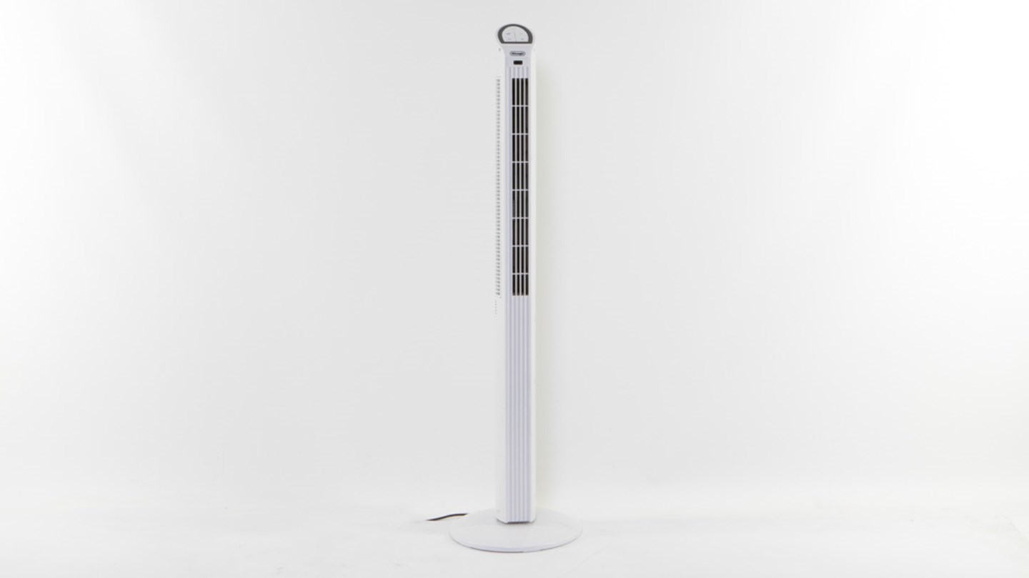 Delonghi Dual Oscillation Tower Fan DETF122.WH Review | Pedestal and ...