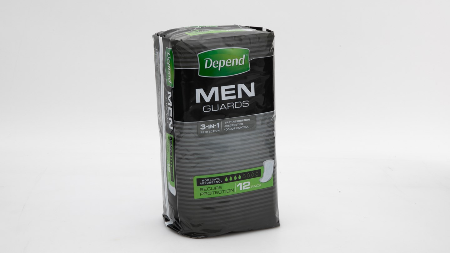 Depend Men Guards Review | Incontinence pad | CHOICE