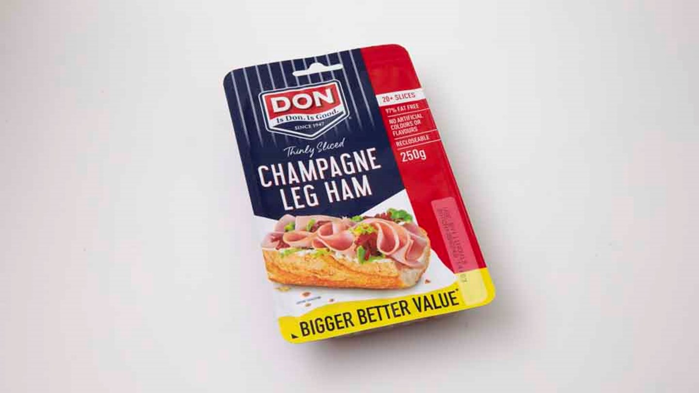 Don Thinly Sliced Champagne Leg Ham Review | Ham | CHOICE