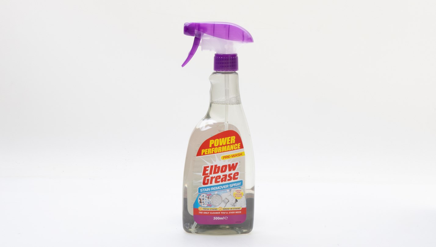 Elbow Grease Pre-Wash Stain Remover Spray Review | Stain remover | CHOICE