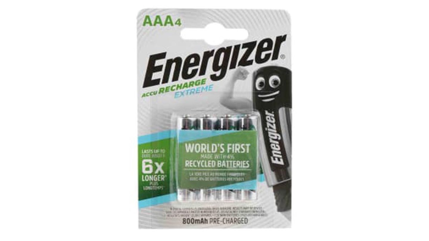 Energizer Recharge Extreme AA Review | Rechargeable battery | CHOICE