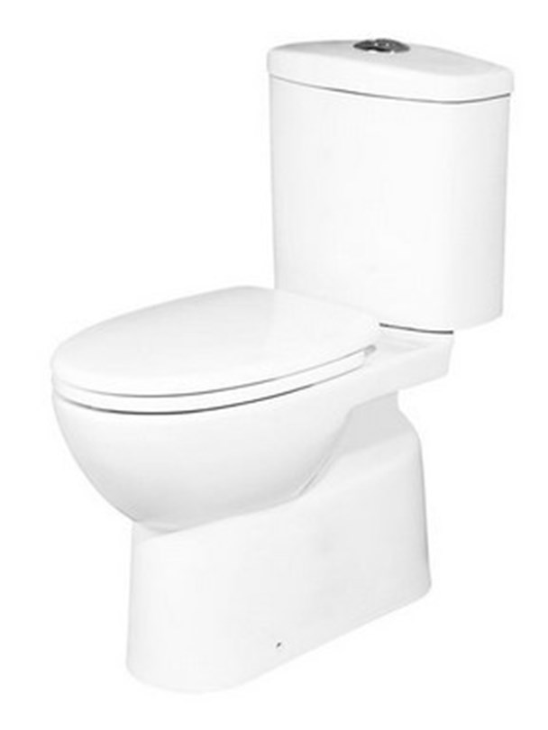 Zumi Vera Wall Faced Extra High Toilet Suite with Tornado Flushing ...