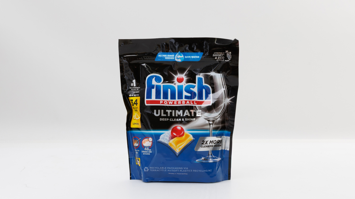 Finish Powerball Ultimate Plus Material Care All In 1 Tabs Review ...