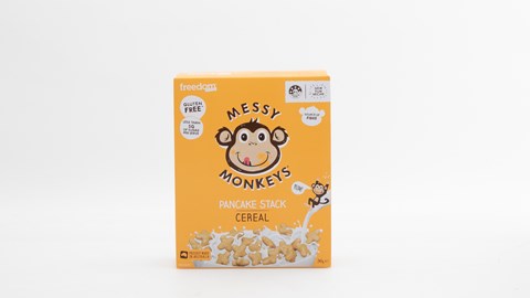 Freedom Foods Messy Monkeys Pancake Stack Cereal Review | Breakfast ...