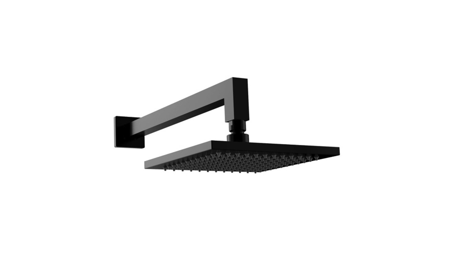 Gareth Ashton Overhead Horizontal Shower Black 2SHSQ-B Review ...