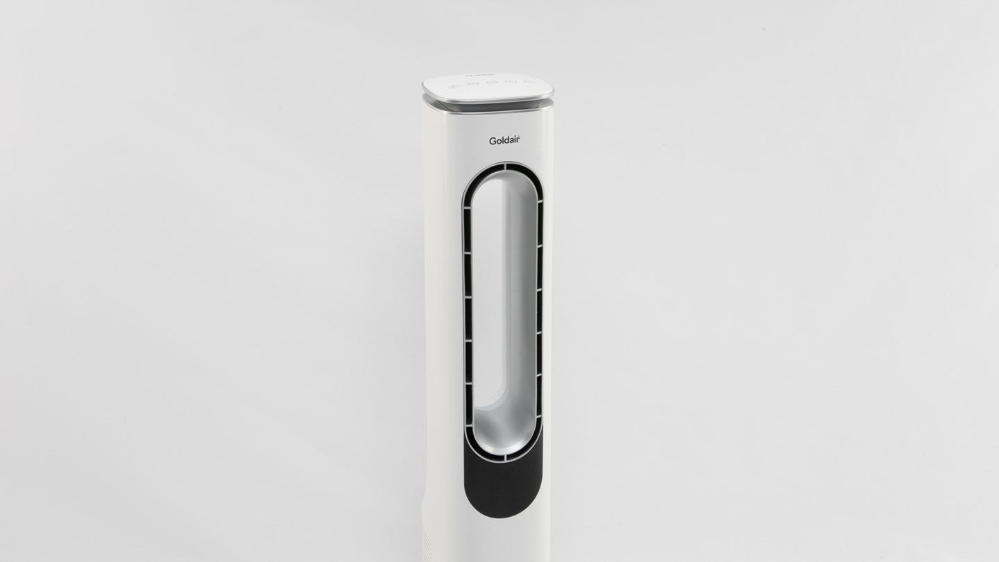 Goldair Bladeless Tower Fan 94cm GCTF530 Review | Pedestal and tower ...
